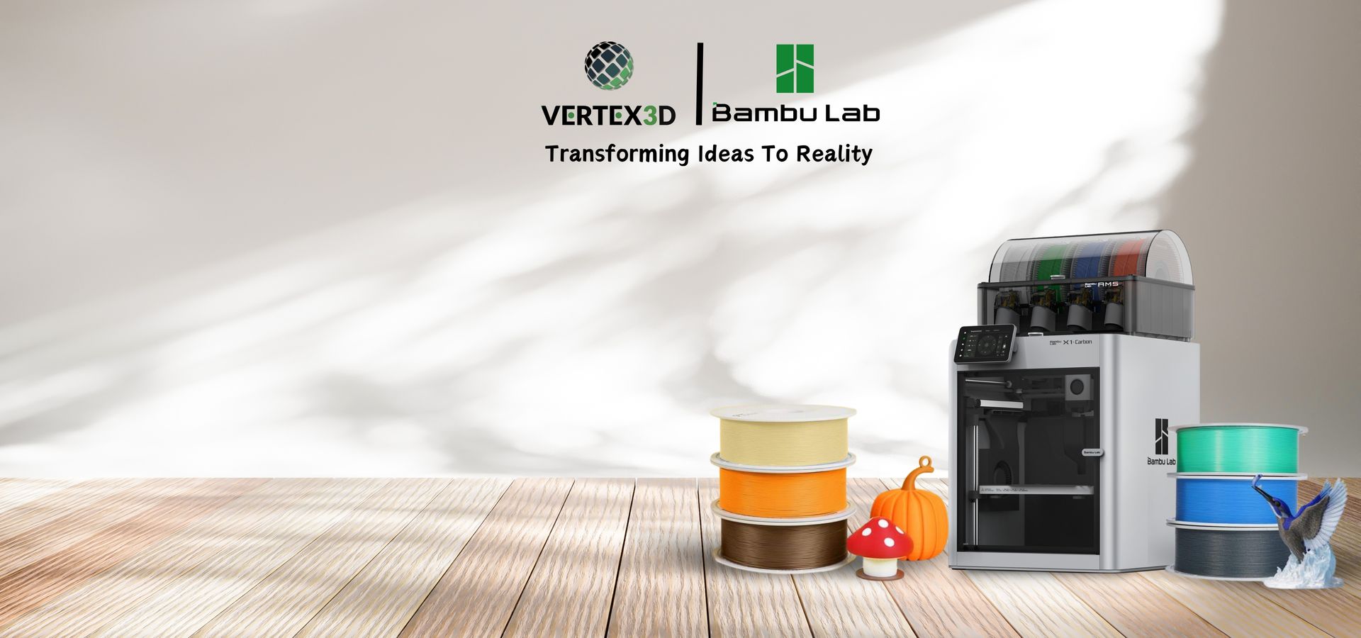 Vertex 3D | Official Partner of Bambu Lab 3D Printer in Pakistan